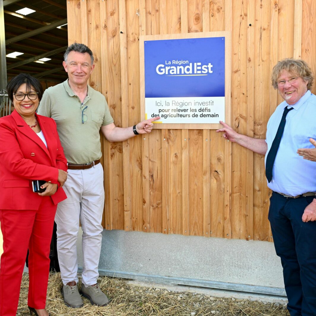 Une nouvelle étable pour le lycée agricole Edgard Pisani - GrandEst